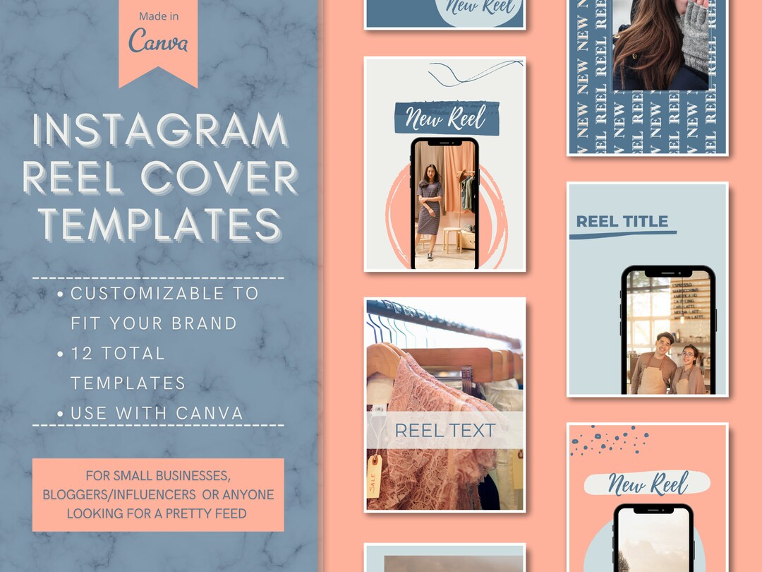 Instagram Reel Cover Templates Reel Covers Instagram - Etsy
