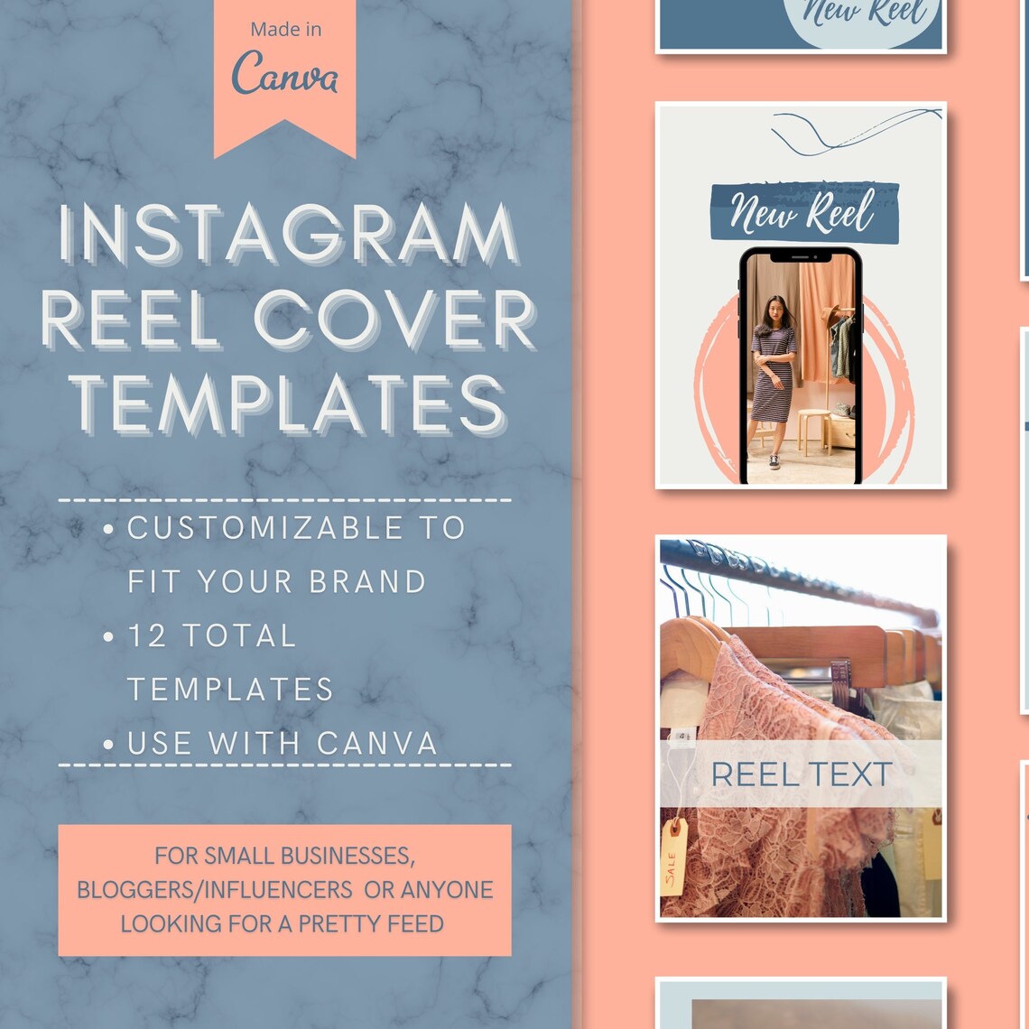 Instagram Reel Cover Templates Reel Covers Instagram - Etsy