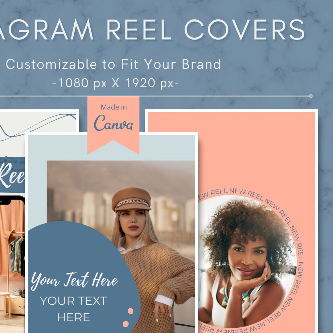 Instagram Reel Cover Templates Reel Covers Instagram - Etsy