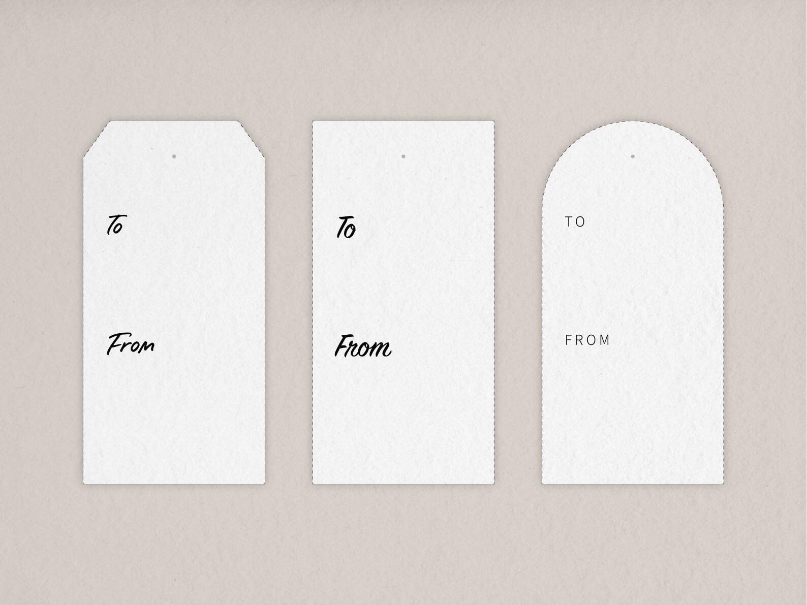 9 Printable Gift Tag Stencils — Digital Download Perfect for the ...