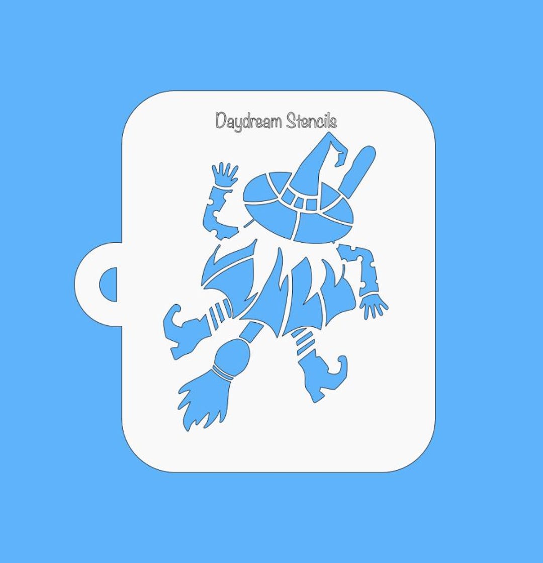 Smashed Witch Stencil - Etsy