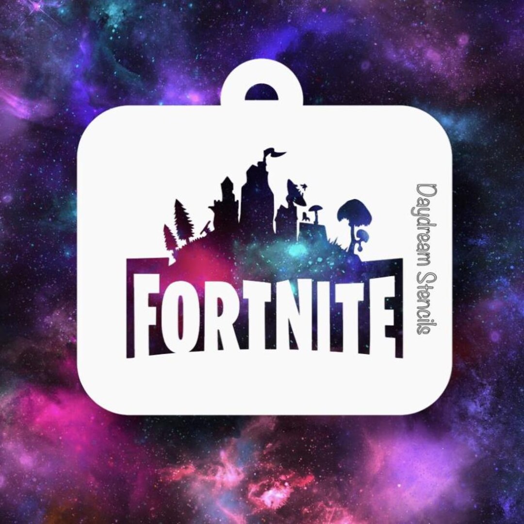 Battle Royale Game Stencil Stencil | Durable 7 Mil Mylar for Face ...