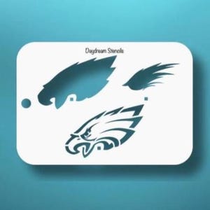 Philadelphia Football Team Stencil Set With Alignment Markers | Durable ...