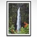 Rainforest Waterfall Photography Print Tropical Hawaii Fine Art Poster ...