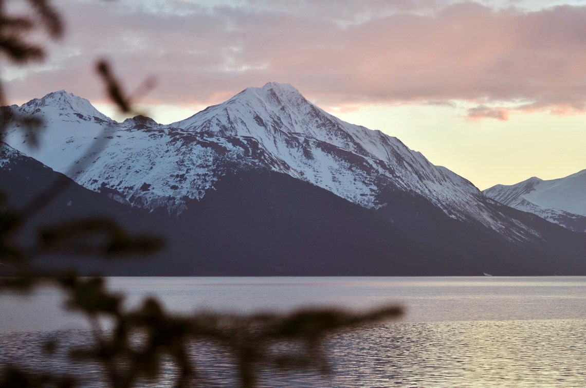 Alaska Golden Hour Fine Art Print | Alaskan Wilderness Luxury Wall ...