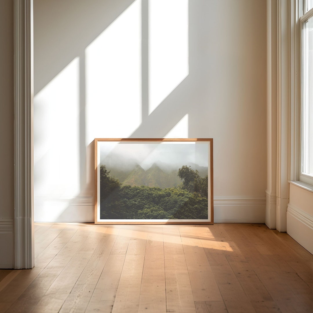 Rainforest Mountain Mist Fine Art Print Hawaii Landscape Photography ...