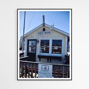 Harbor Master Photography Print Coastal New England Fine Art Poster ...