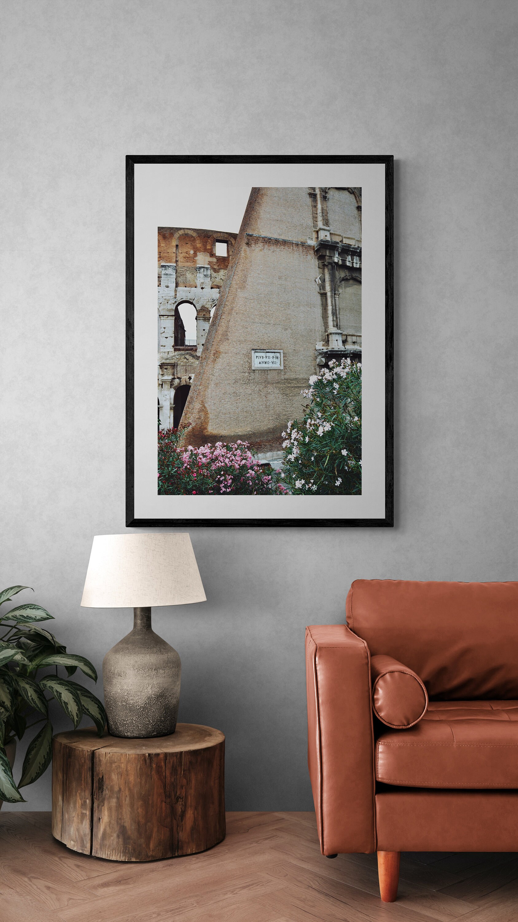 Colosseum Wildflowers Fine Art Print Rome City Street Photography ...