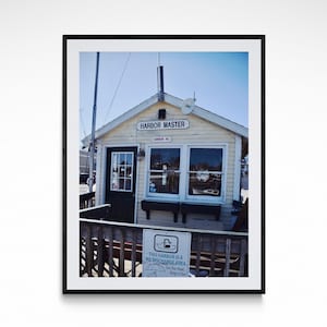 Harbor Master Photography Print Coastal New England Fine Art Poster ...