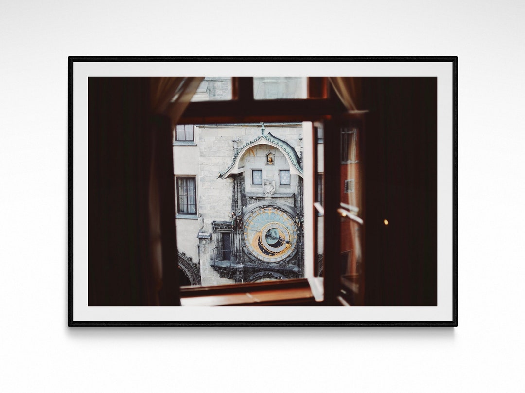 Prague Astronomical Clock Photography Print Czech Republic Fine Art ...