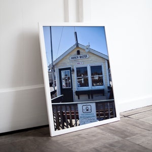 Harbor Master Photography Print Coastal New England Fine Art Poster ...