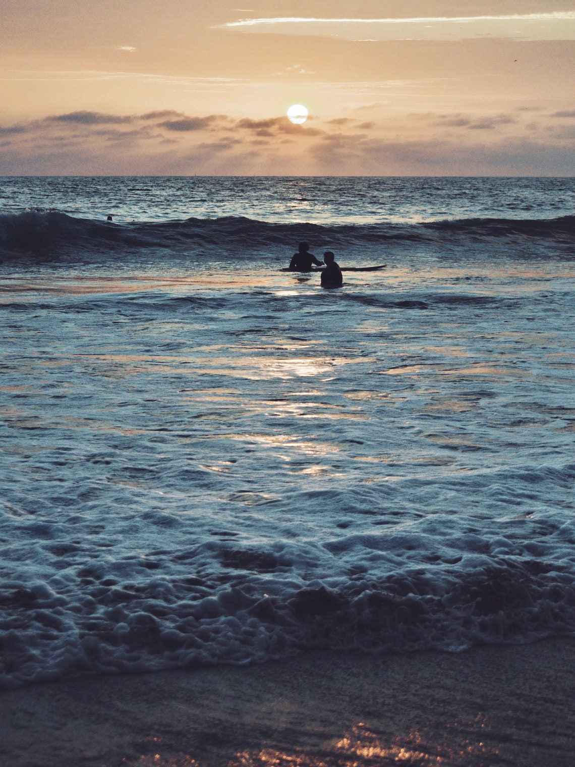 Sunset Surf California Photography Print Ocean Sunset Fine Art Poster ...
