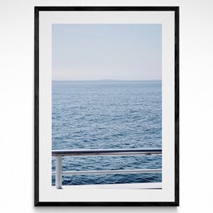 Summer at Sea Photography Print Nautical Fine Art Poster Boat Print ...