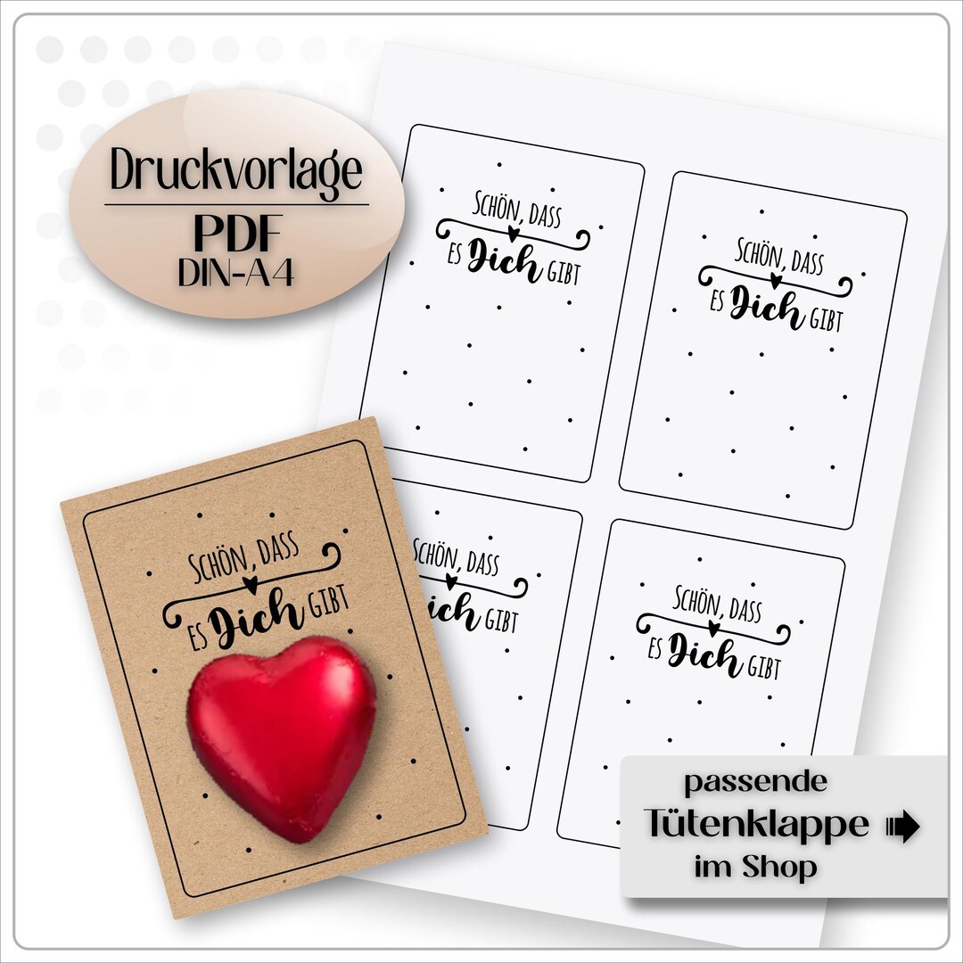 Print Template PDF Farewell Daycare Back to School Gift Birthday Guest Gift Baptism Communion ...
