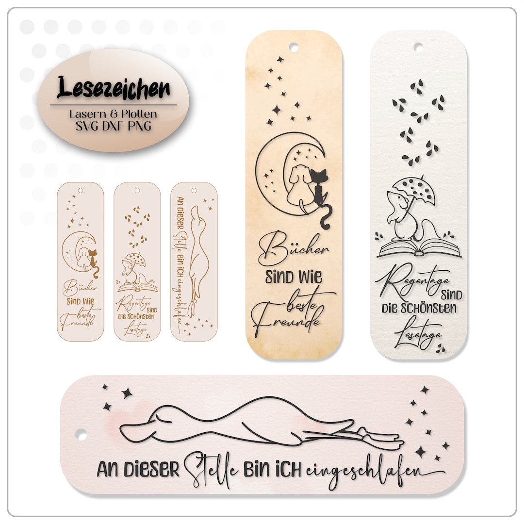 Lasercut Files Bookmaker Svg - Etsy