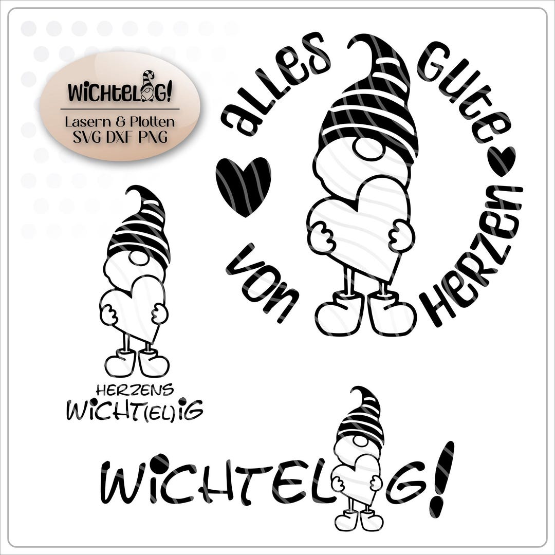 Plotterdatei Herzenslicht svg Datei Herz Liebe liebevoll Wichtel svg wichtelig lasercut file ...