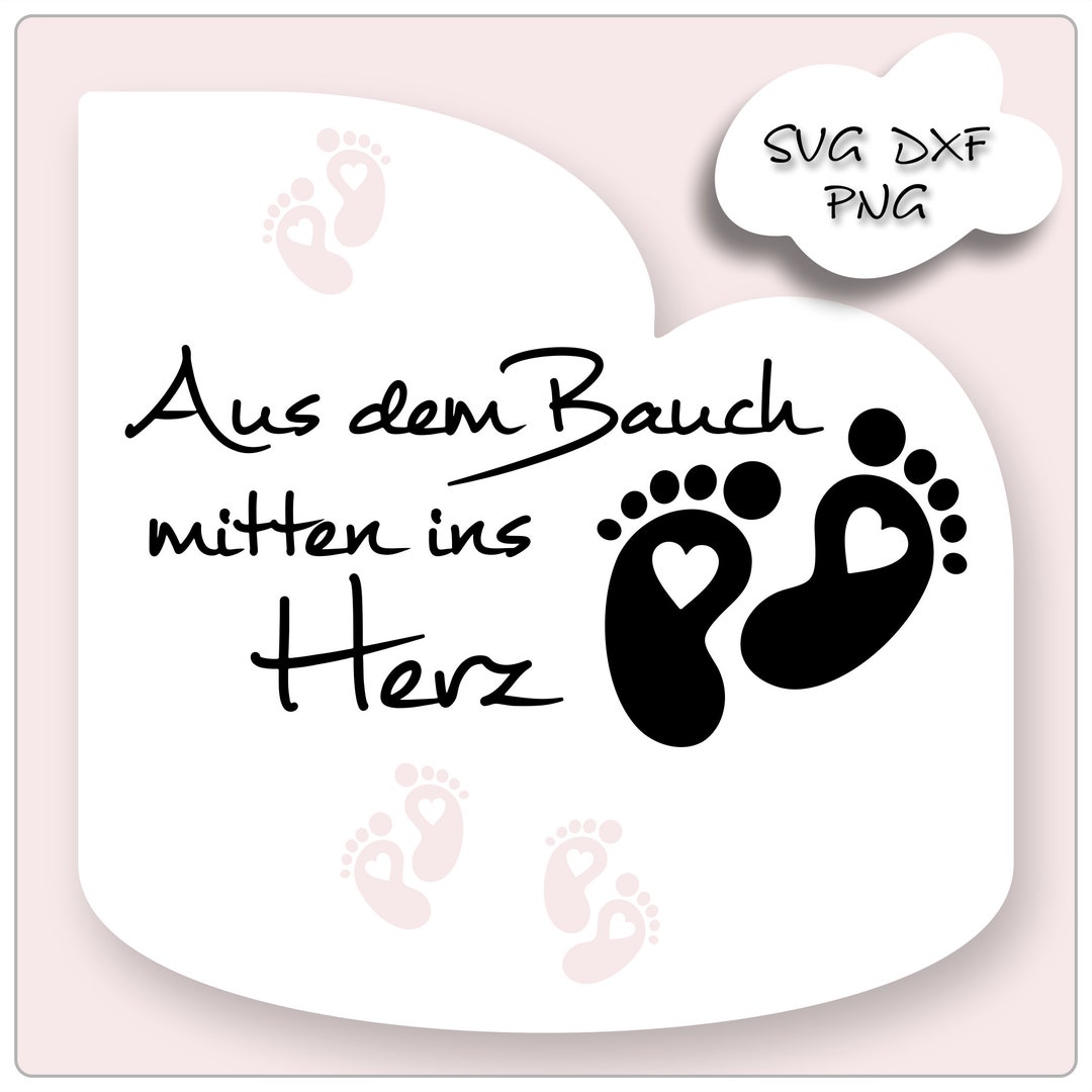 Plotterdatei Geburt Laser cut file Geburt Baby shower svg, dxf Baby, Geschenke zur Geburt ...