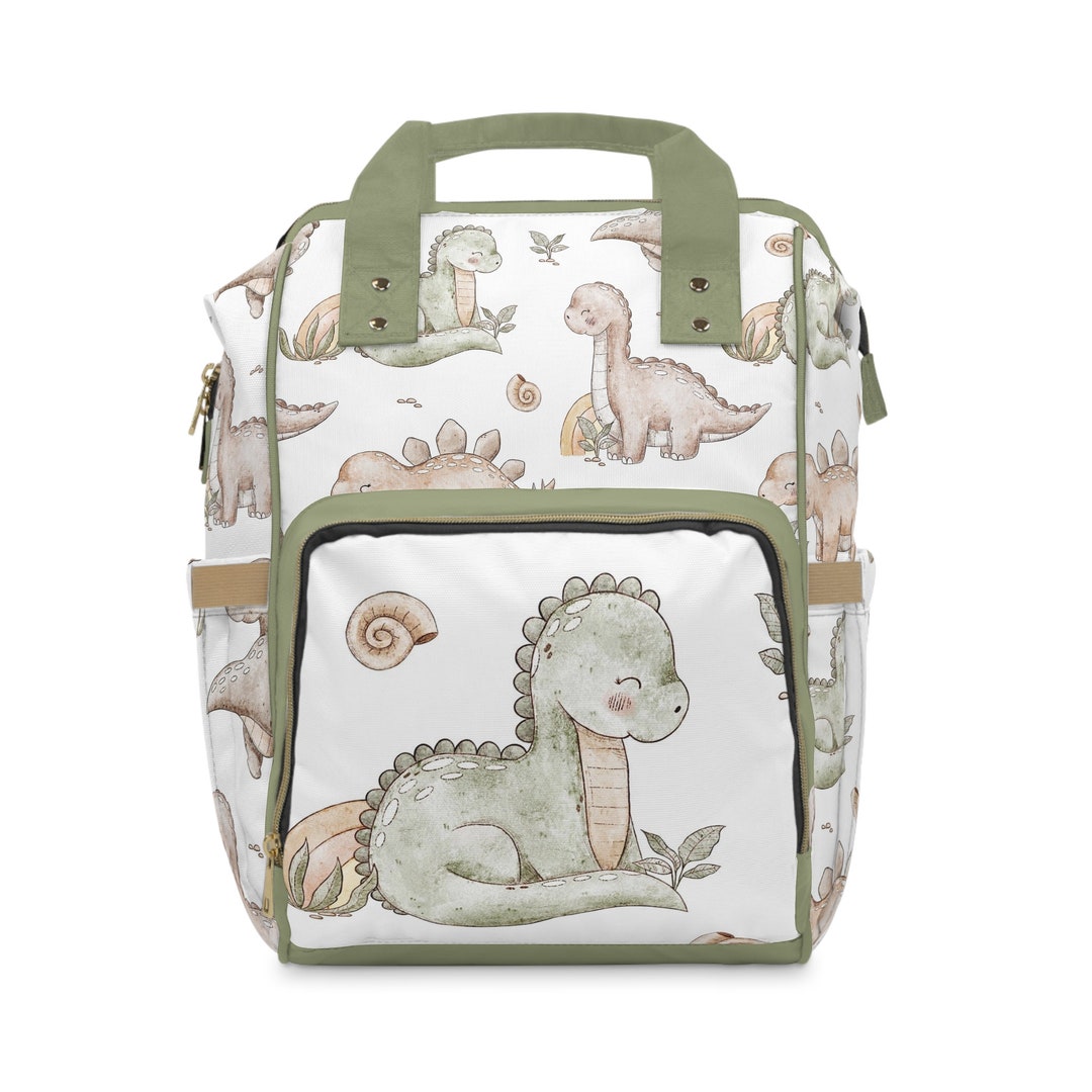Dinosaur Diaper Baby Bag for Baby Boy, Gender Neutral Dino ...