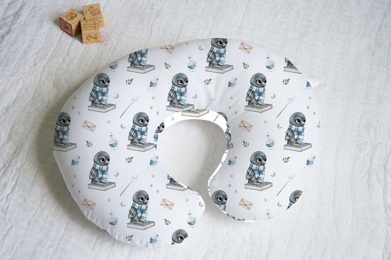 Ravenclaw Harry Potter Nursery Themed Baby Boppy Cover, Nursing Pillow ...
