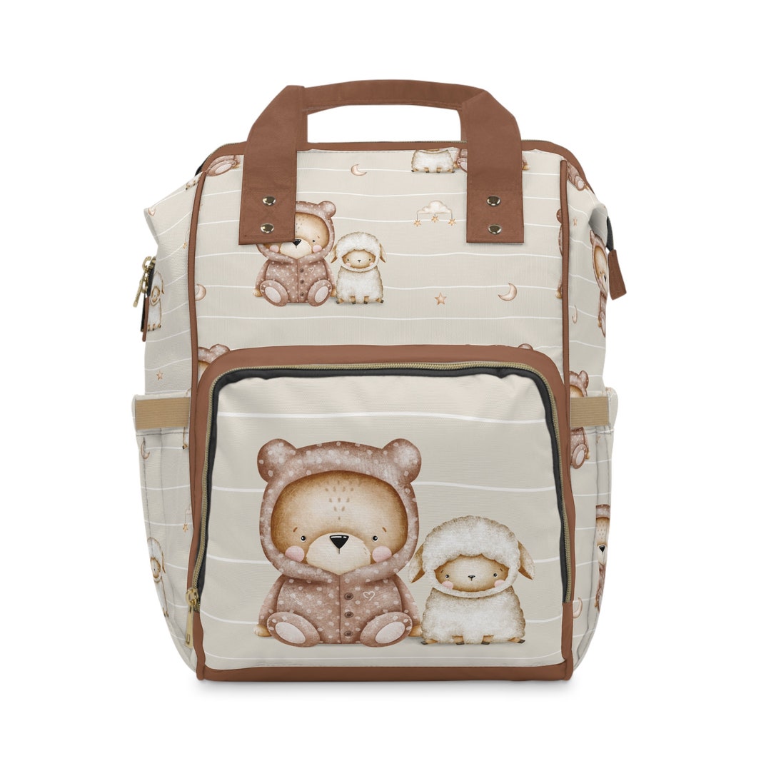 Sheep Teddy Bear Baby Backpack Diaper Bag - Etsy