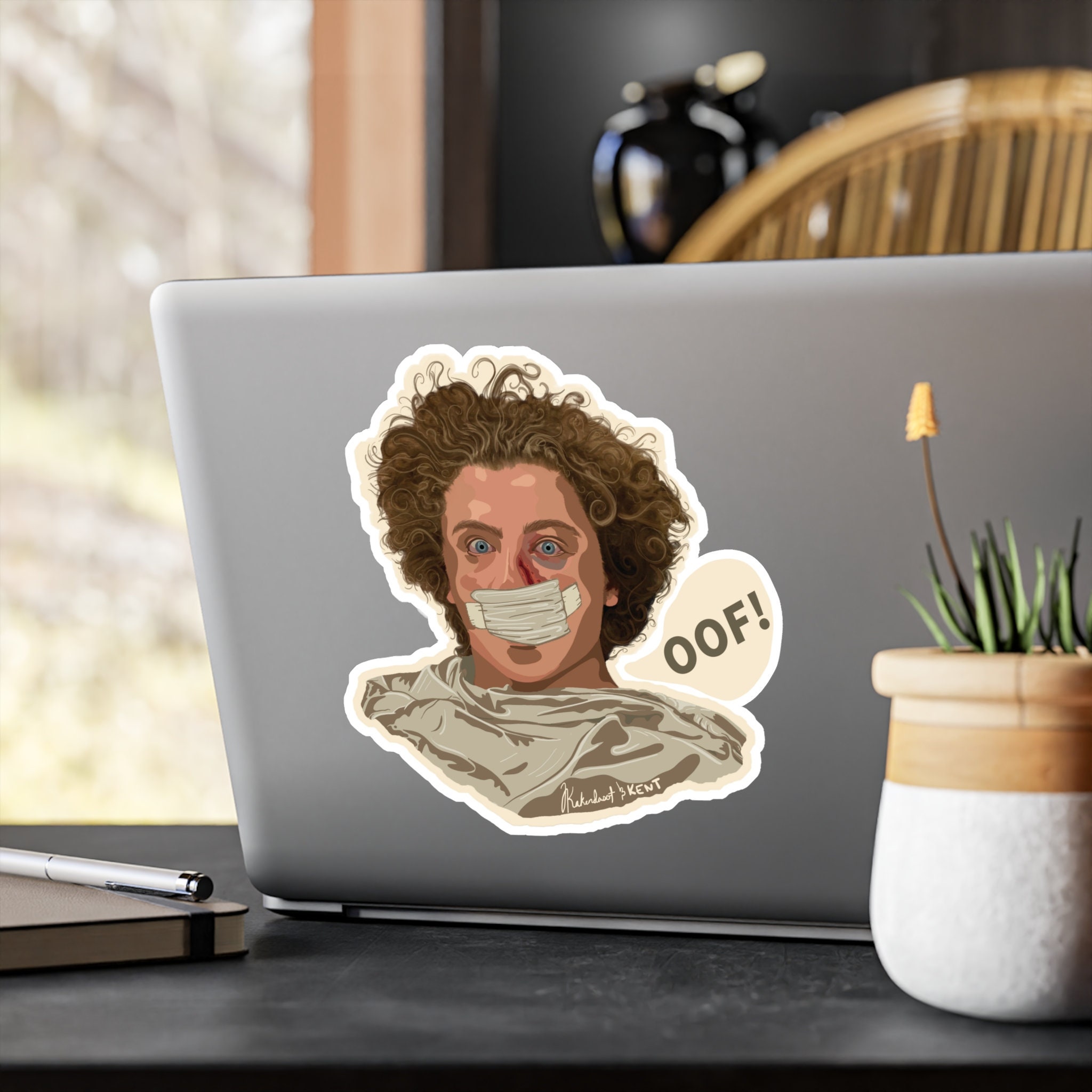 OOF uncensored Vinyl Decals Indoor/outdoor - Etsy