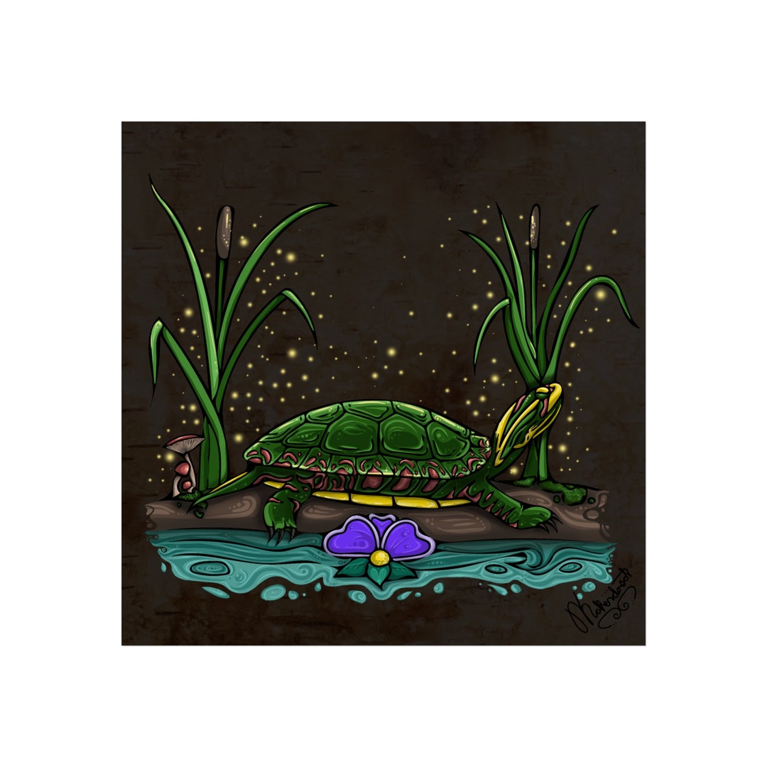 Mskwakes, Anishinaabe Turtle Art, Wall Art, Fine Art Posters - Etsy