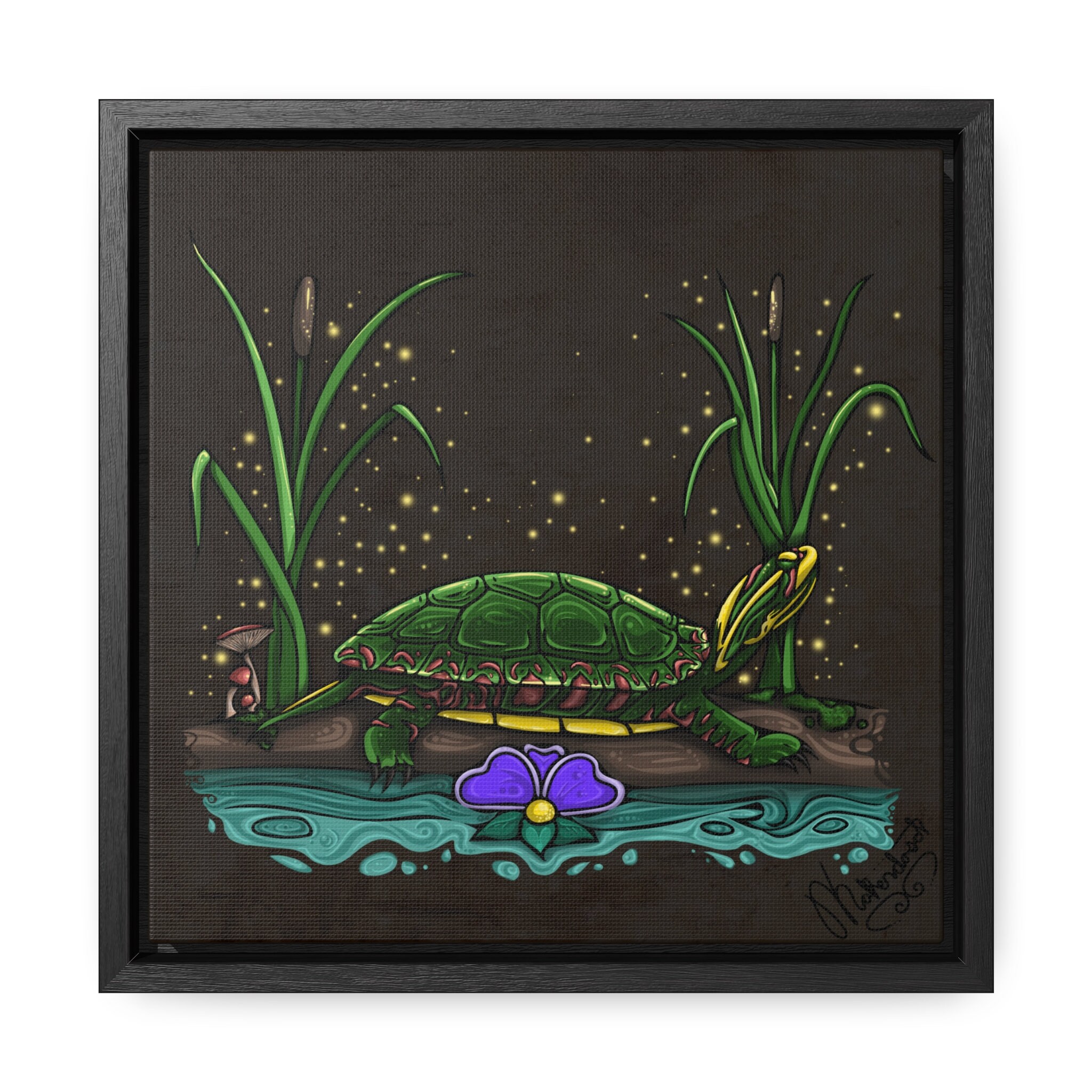 Mskwakes Anishinaabe Turtle Art Print Wall Artgallery - Etsy