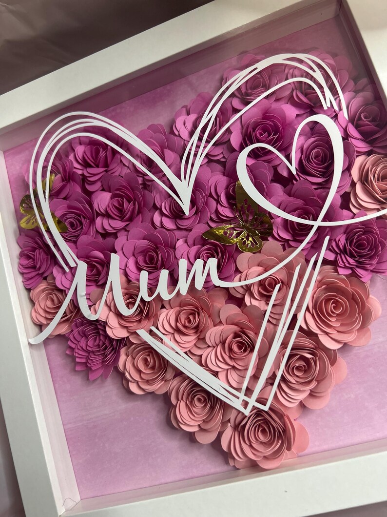 Mom Shadow Box Frame - Etsy