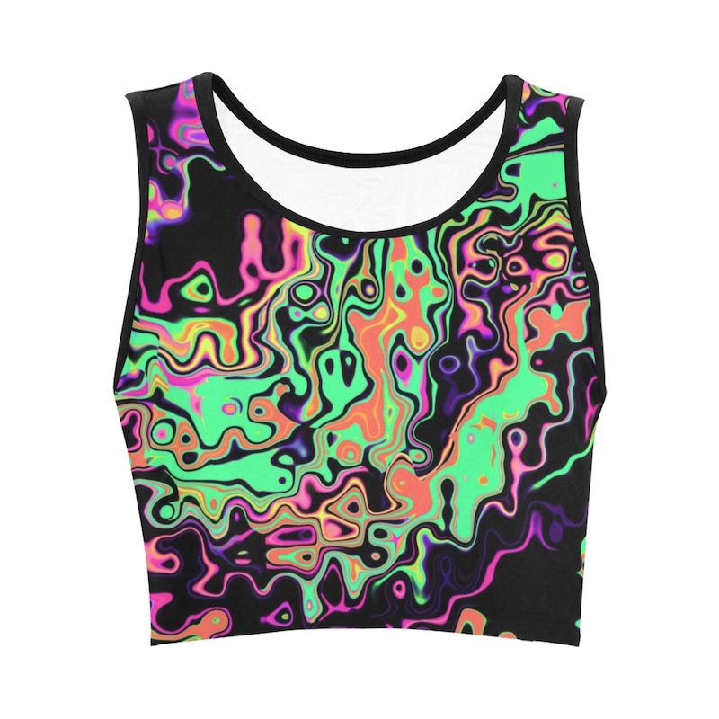 Rave Crop Top - Etsy