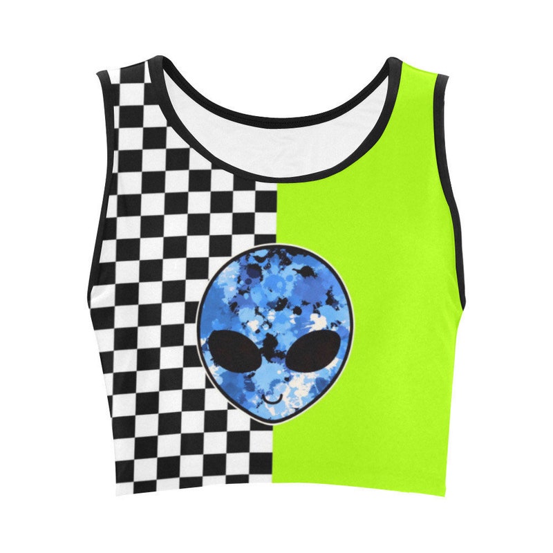 Alien Crop Top - Etsy