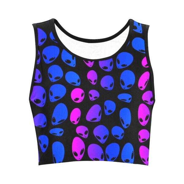 Alien Crop Top - Etsy