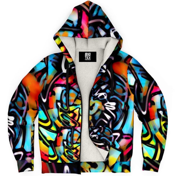 Graffiti Art Hoodie - Etsy