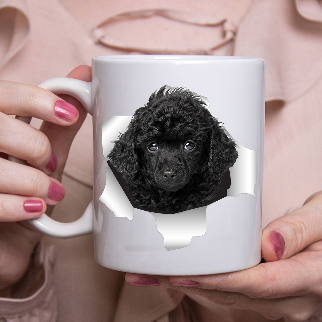 Funny Black Toy Poodle Mug - Dog Lover Gift 11 Oz - Etsy