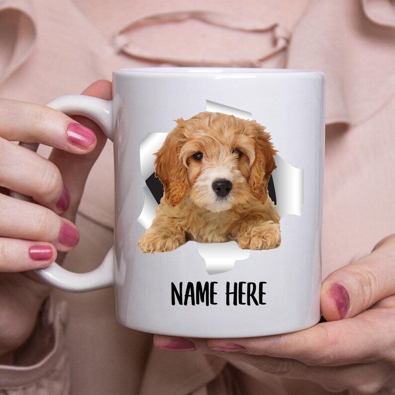 Funny Personalized Cavapoo Golden Custom Name Coffee Mug 11oz - Etsy