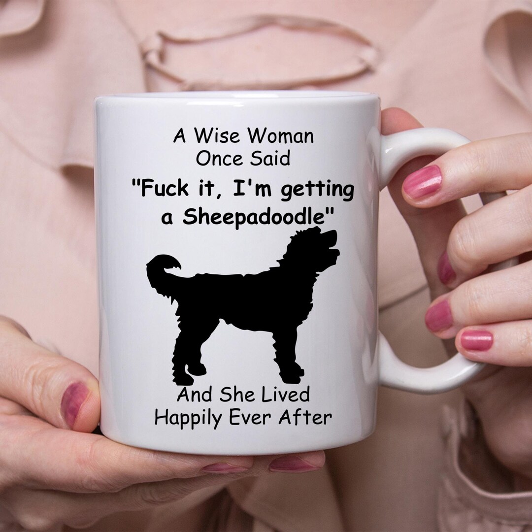 Funny Sheepadoodle Gift for Women White Coffee Mug 11oz - Etsy