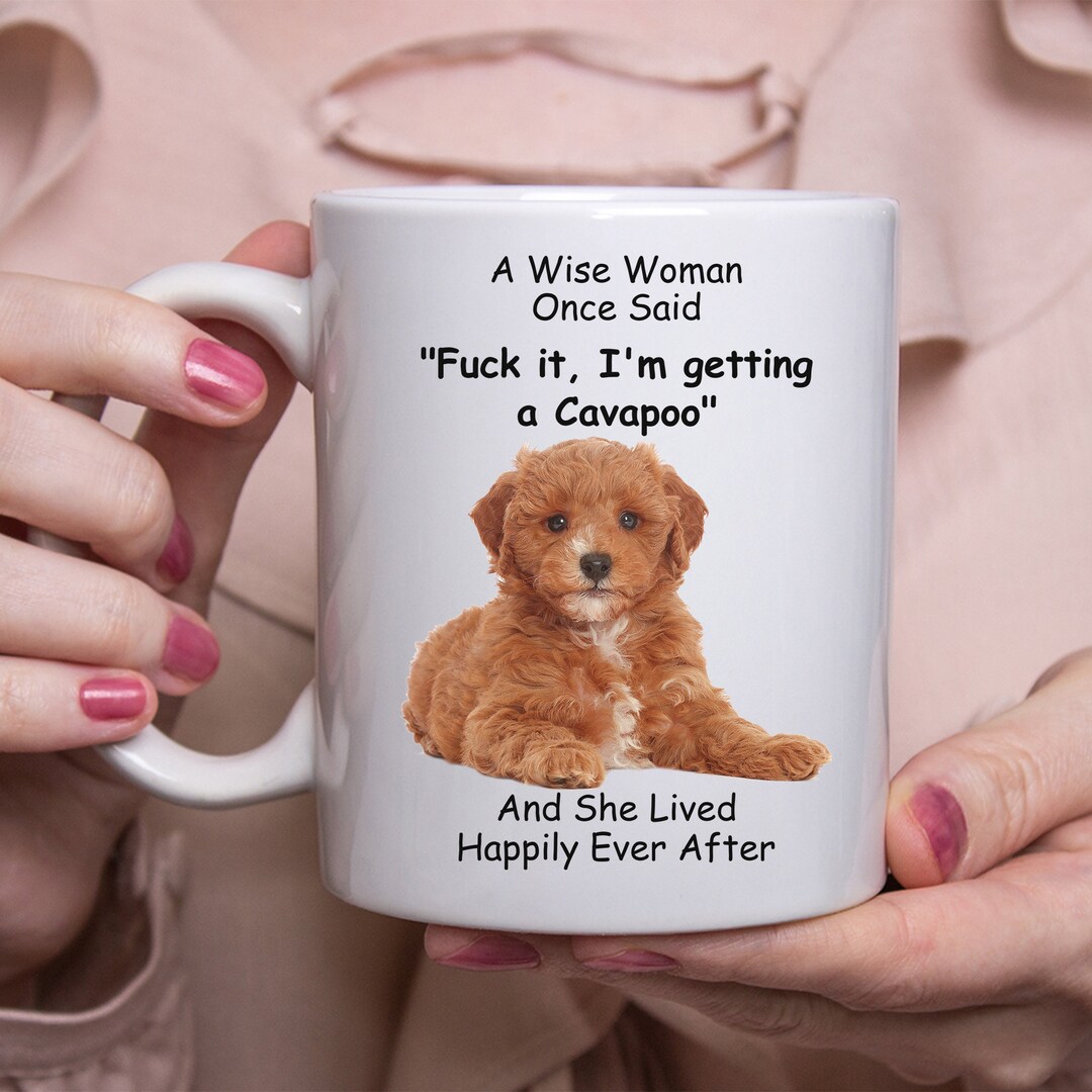 Funny Cavapoo Dog Mom Coffee Mug - 11oz White Ceramic - Etsy