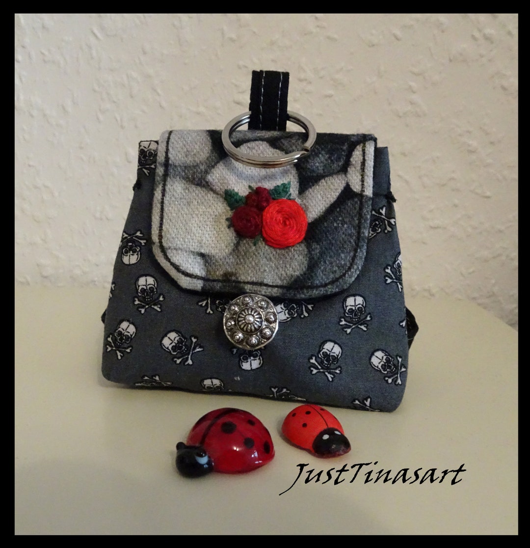 Backpack Mini, Backpack Super Small, Hand-embroidered With Roses ...
