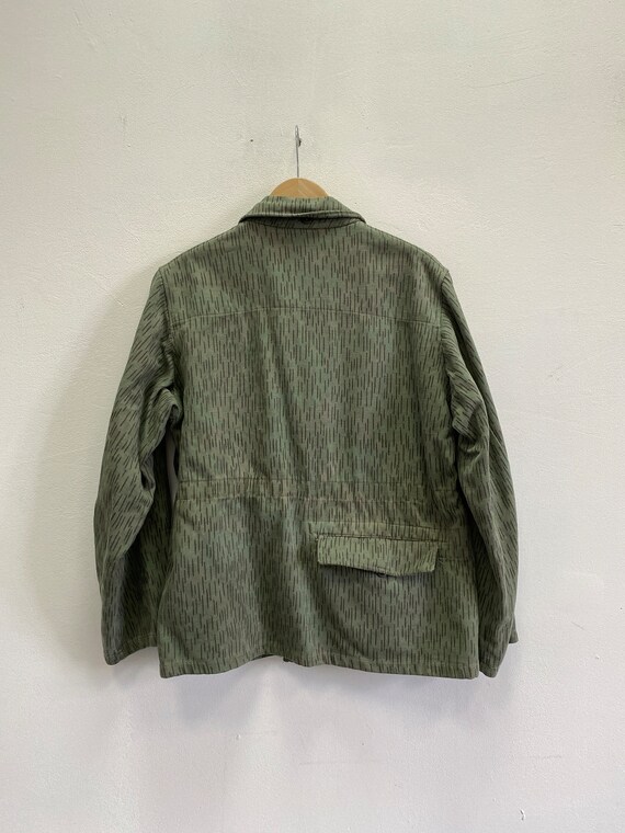 70s vintage Czech m60 army camo rain pattern tank fie… - Gem