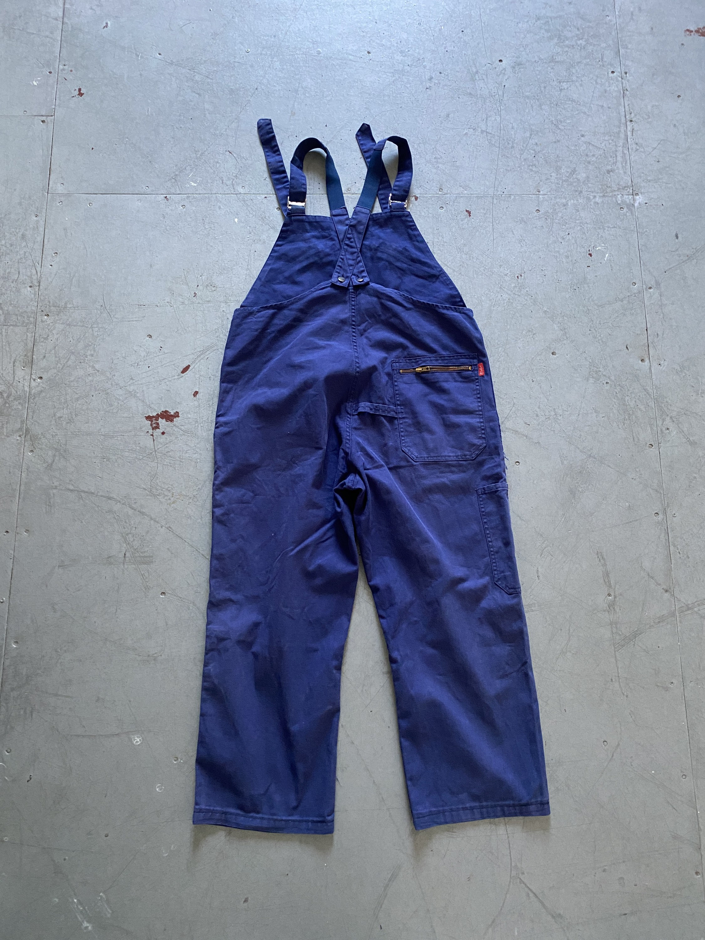 70s Vintage Adolphe Lafont Blue Workwear Sanfor Work French Overalls - Etsy