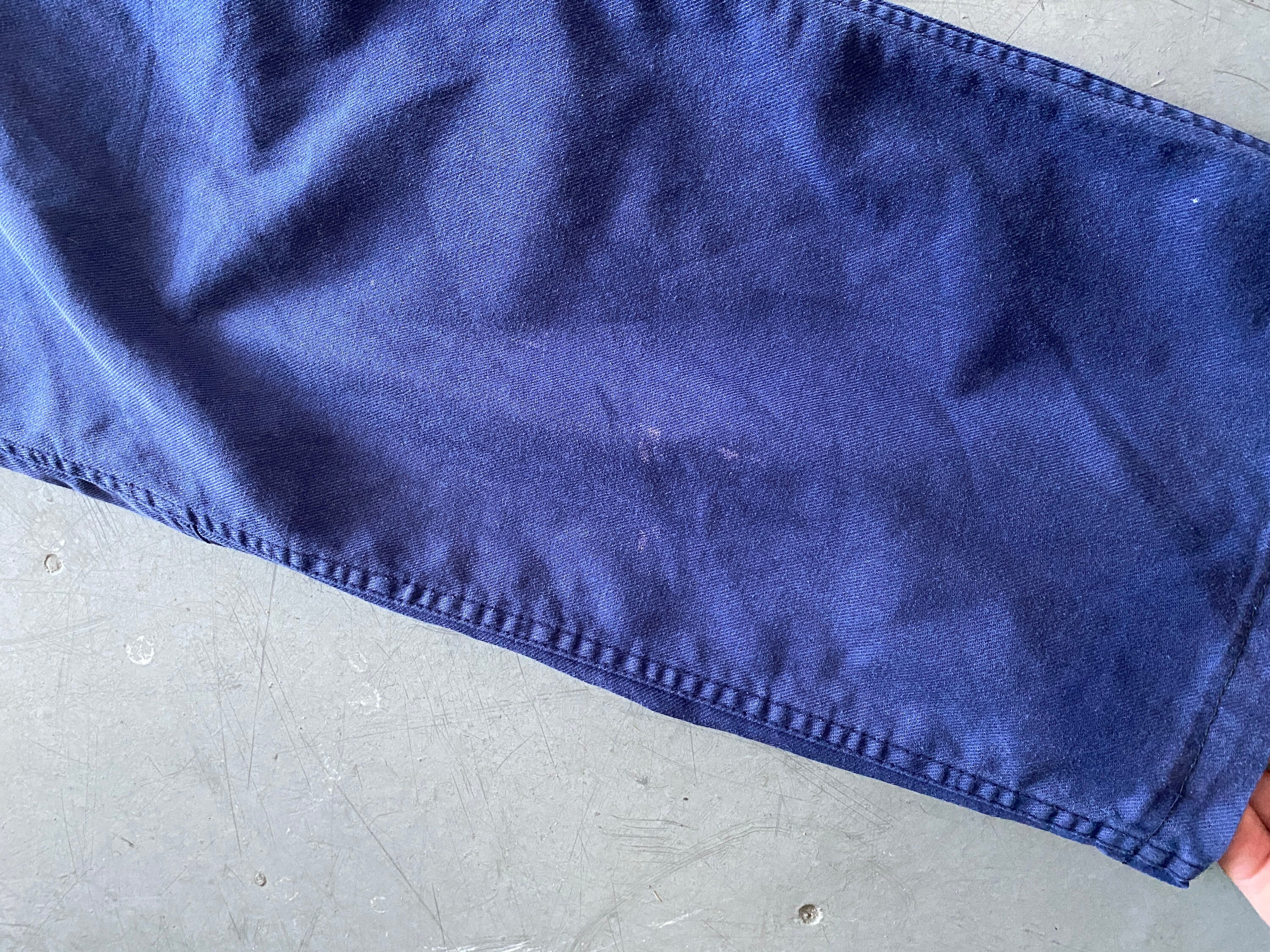 70s Vintage Adolphe Lafont Blue Workwear Sanfor Work French Overalls - Etsy