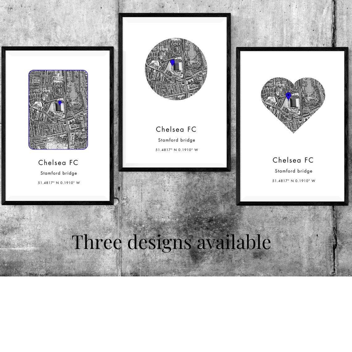 Chelsea F.C Stadium Print Any Team Football Club Print Most Sports ...