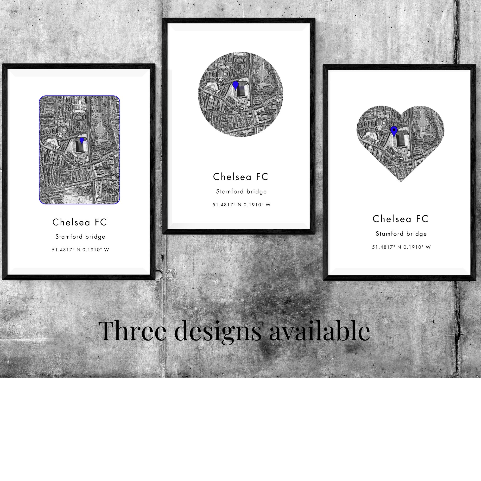 Chelsea F.C Stadium Print Any Team Football Club Print Most Sports ...