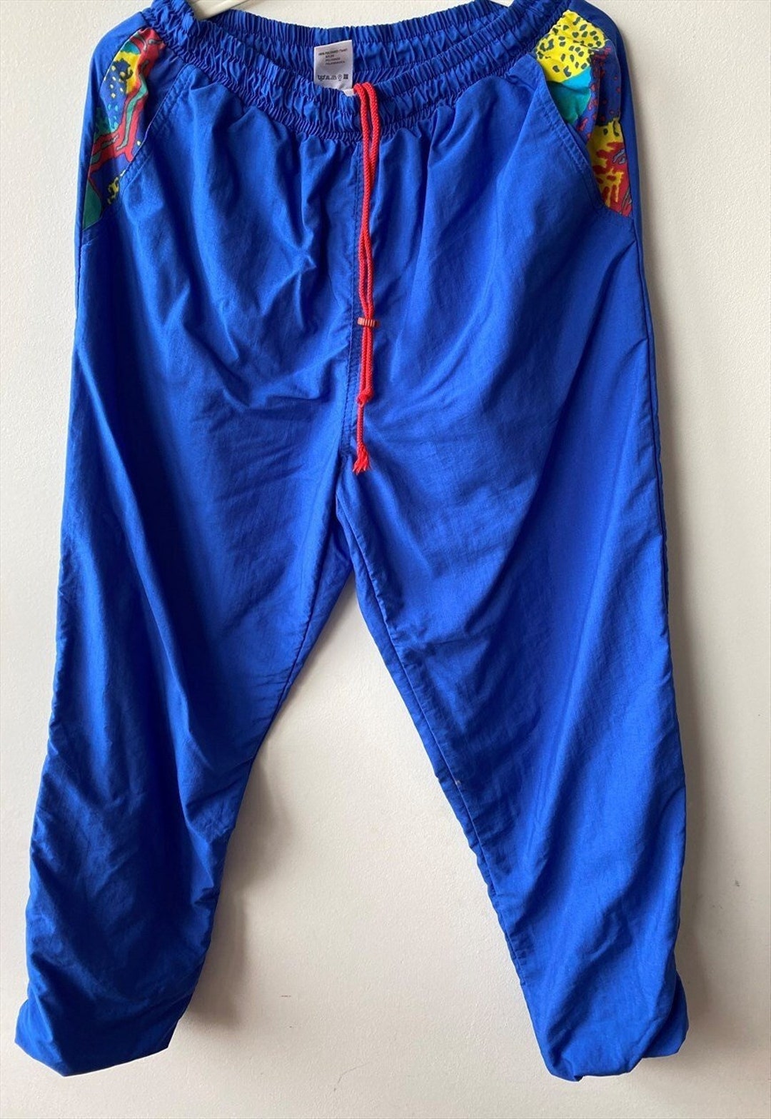 Vintage 80s Retro Sports Shell Tracksuit Trousers Joggers - Etsy