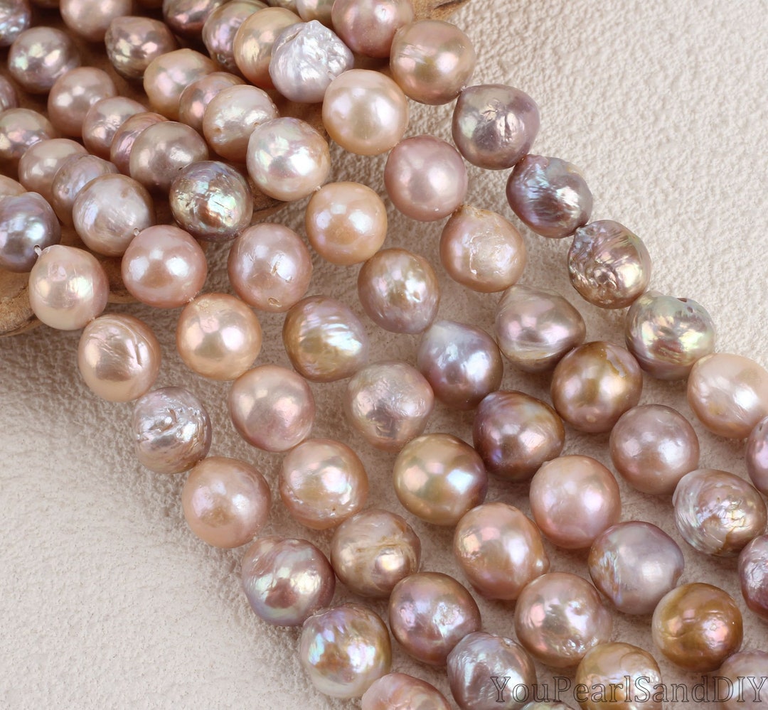 10-14mm AA+ High Quality Natural Color Edison Pearls,mixed Color Edison ...
