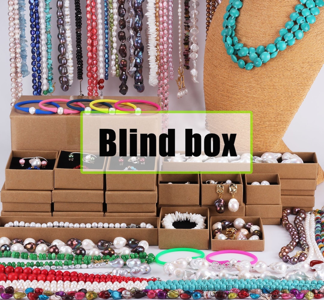 Lucky Mystery Jewerly Box !! Blind Box Jewerly,necklace,ring,bracelet ...