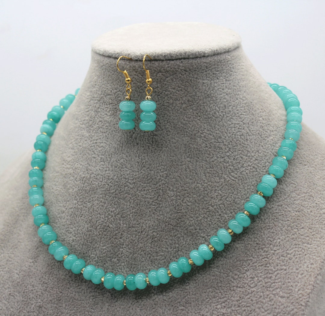 High Qualituy Gemstone Jewelry Set,gemstone Necklace/earrings,healing ...