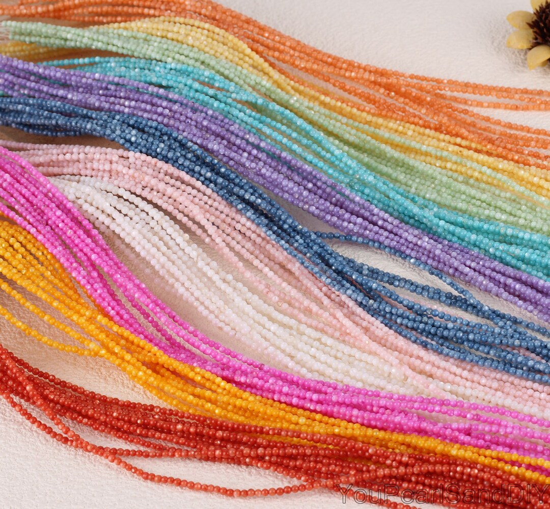 2mm Colorful Round Shell Beads,loose Small Shell Beads Supply,multi ...