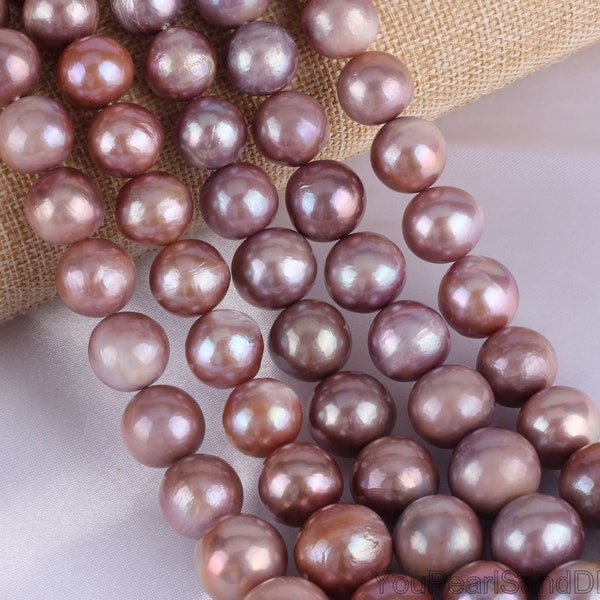 Dark Purple Pearls - Etsy