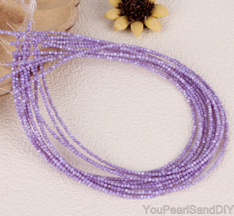 2mm Multi-colored Round Small Shell Beads Strand Supply,diy,wholesale ...