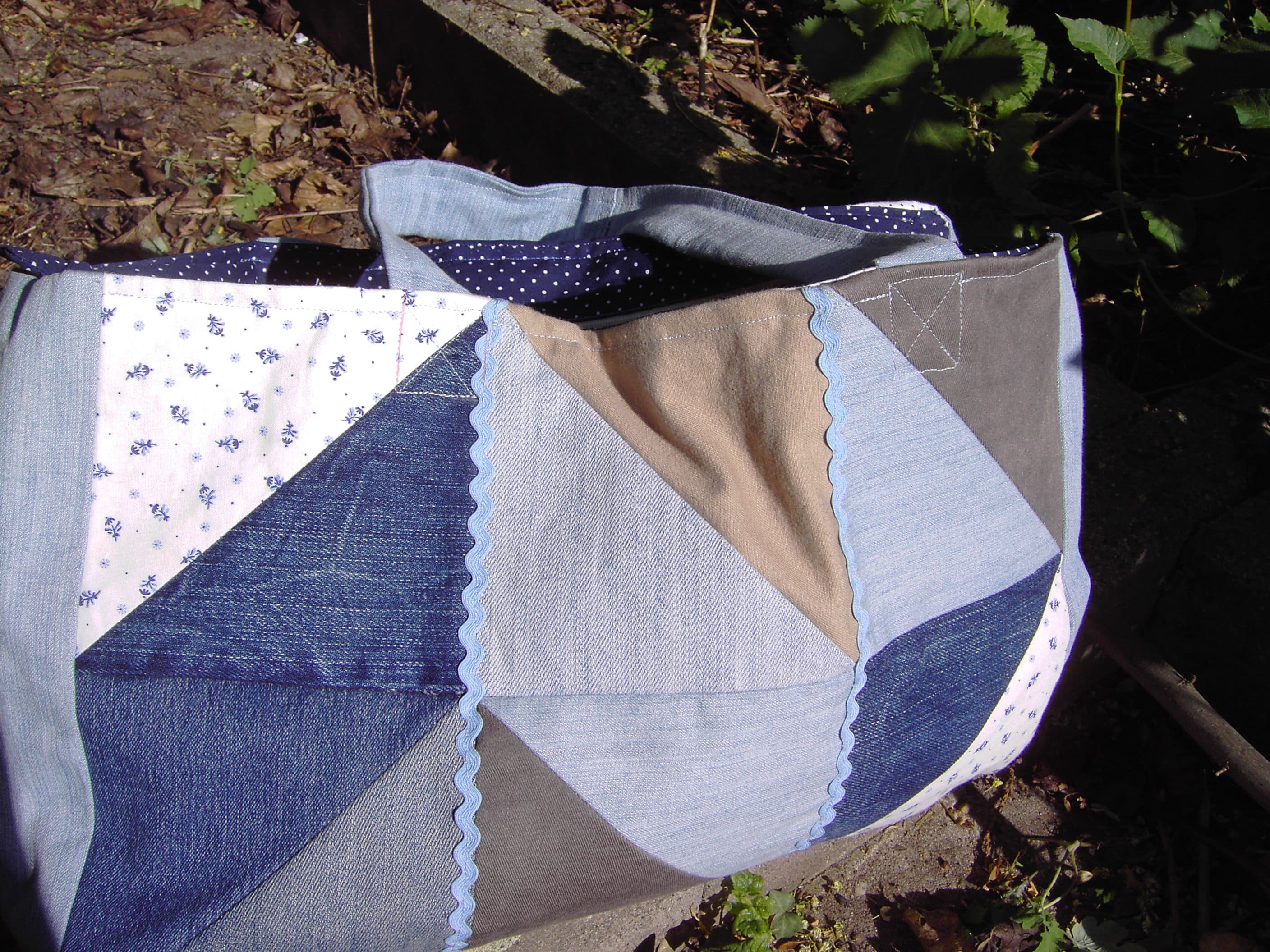 Patchwork Sac à main Upcycling - Etsy France